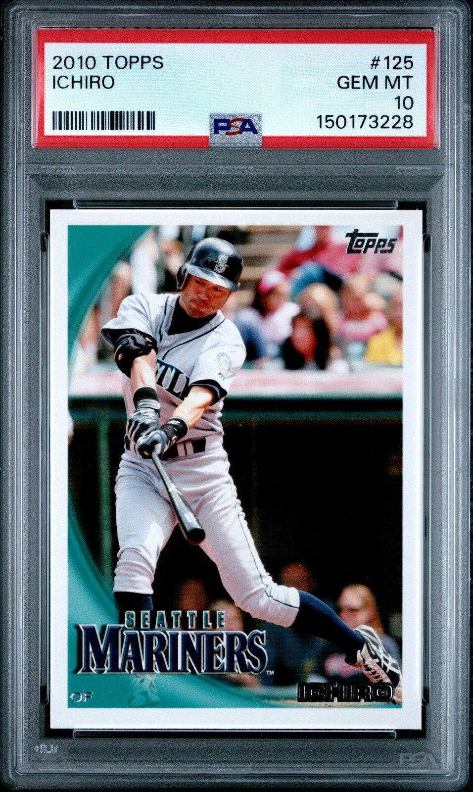 PRODUCT DETAILS MLB 2010 TOPPS イチロー #125 PSA 10 鑑定済【中古】【商品情報】・鑑定機関：PSA・グレード：10・選手：イチロー選手・年式・シリーズ：2010 TOPPS・カード番号：125・種別...