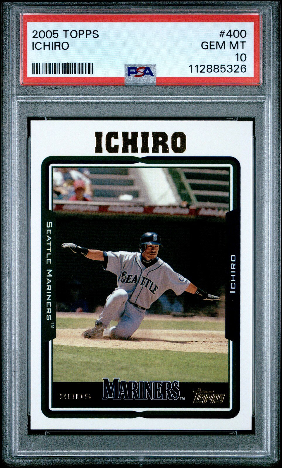 PRODUCT DETAILS MLB 2005 Topps イチロー #400 PSA 10 鑑定済【中古】【商品情報】・鑑定機関：PSA・グレード：10・選手：イチロー選手・年式・シリーズ：2005 Topps・カード番号：400・種別...
