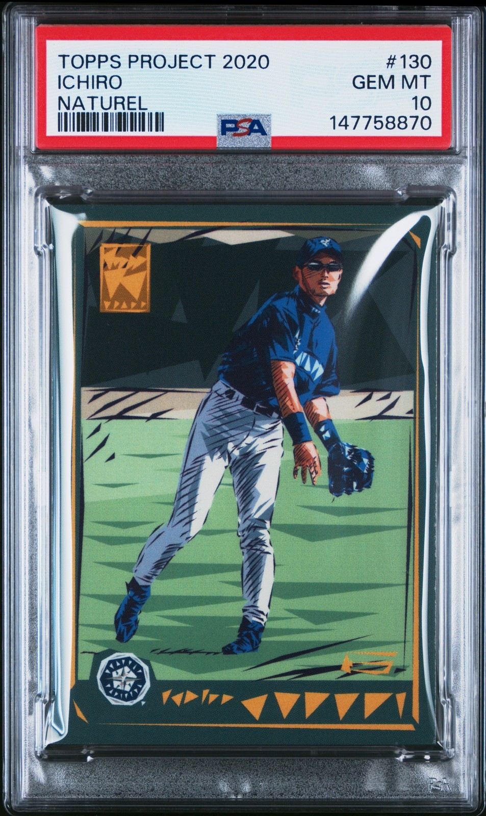 PRODUCT DETAILS MLB 2020 Topps Project 2020 イチロー Naturel #130 PSA 10 鑑定済【中古】【商品情報】・鑑定機関：PSA・グレード：10・選手：イチロー選手・年式・シリーズ：20...