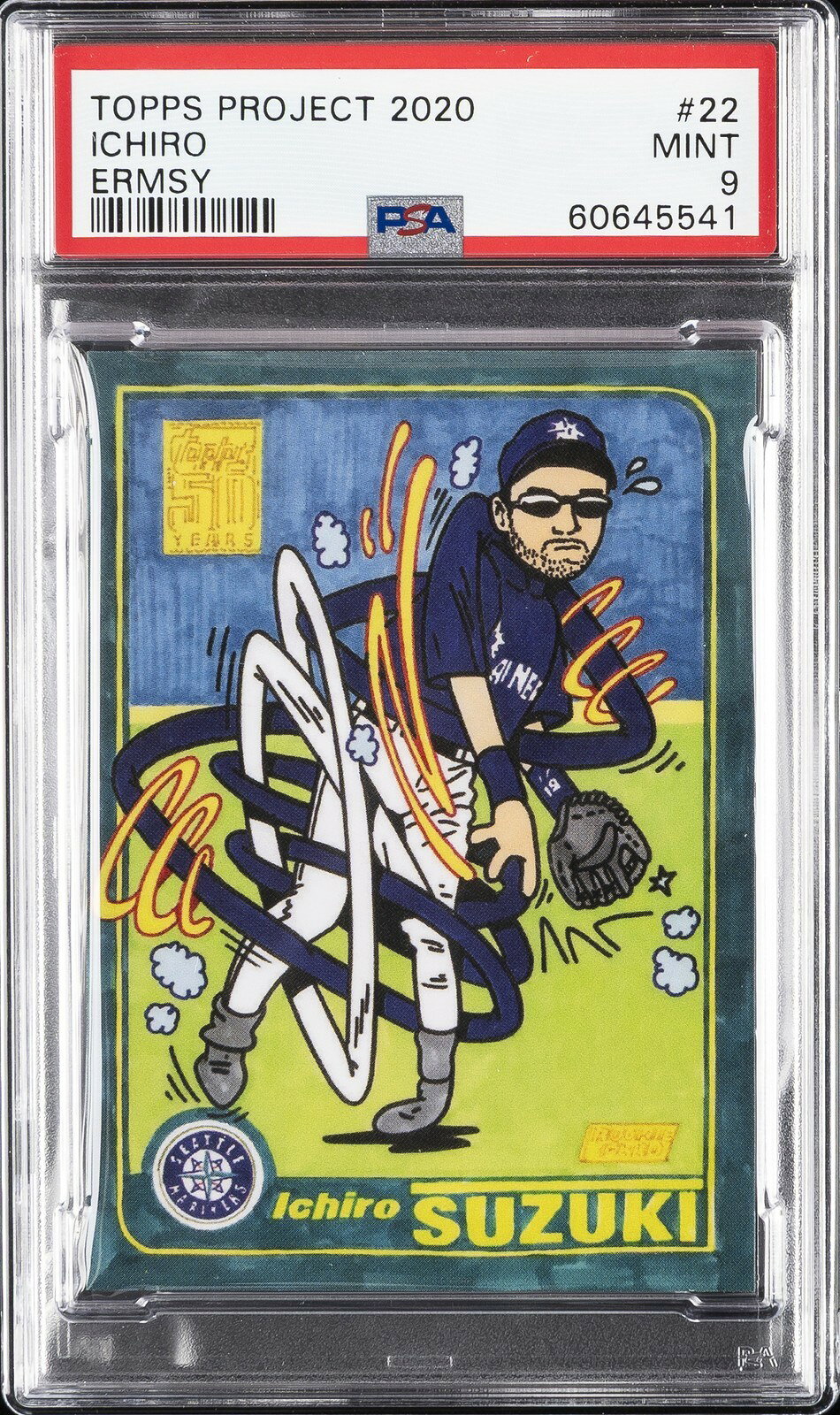 PRODUCT DETAILS MLB 2020 Topps Project 2020 イチロー #22 PSA9 鑑定済【中古】【商品情報】・鑑定機関：PSA・グレード：9・選手：イチロー選手・年式・シリーズ：2020 Topps Pro...