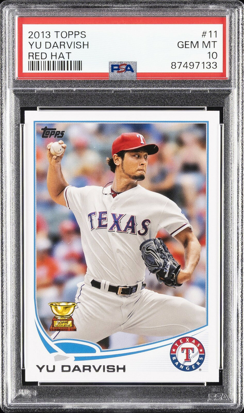 PRODUCT DETAILS MLB 2013 TOPPS RED HAT ダルビッシュ有 #11 PSA 10 鑑定済【中古】【商品情報】・鑑定機関：PSA・グレード：10・選手：ダルビッシュ有 選手・年式・シリーズ：2013 TOPP...