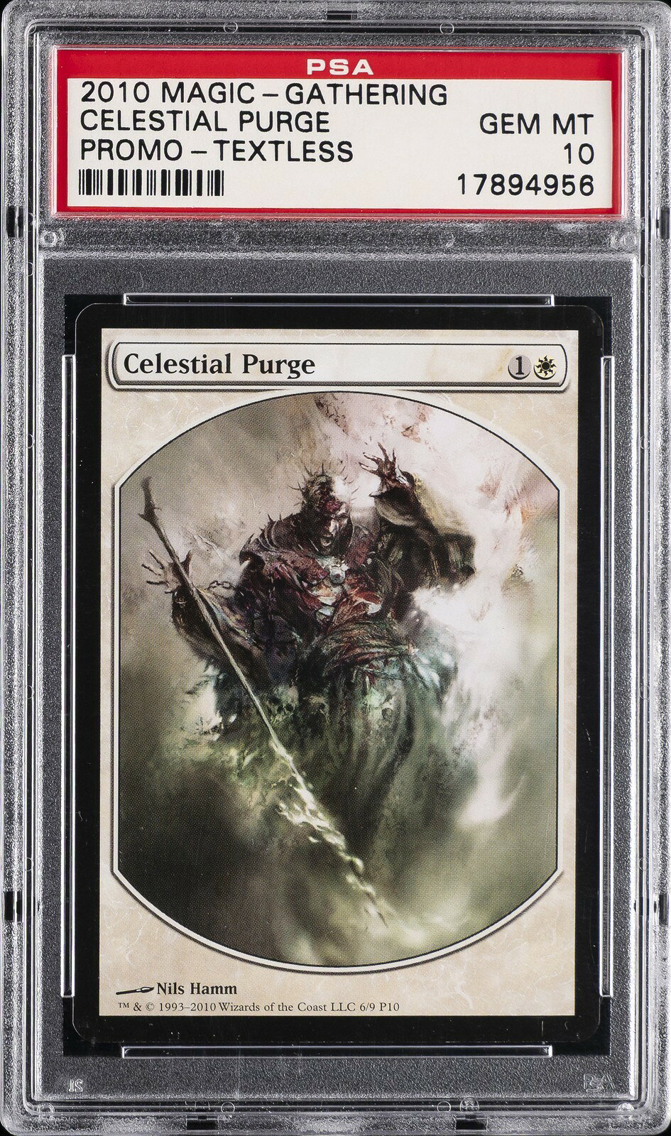 PRODUCT DETAILS 【商品情報】・鑑定機関：PSA・グレード：10・カード名（キャラクター）：Celestial Purge・年式・シリーズ（セット名）：2010 DCI Textless Player Reward・カード番号...