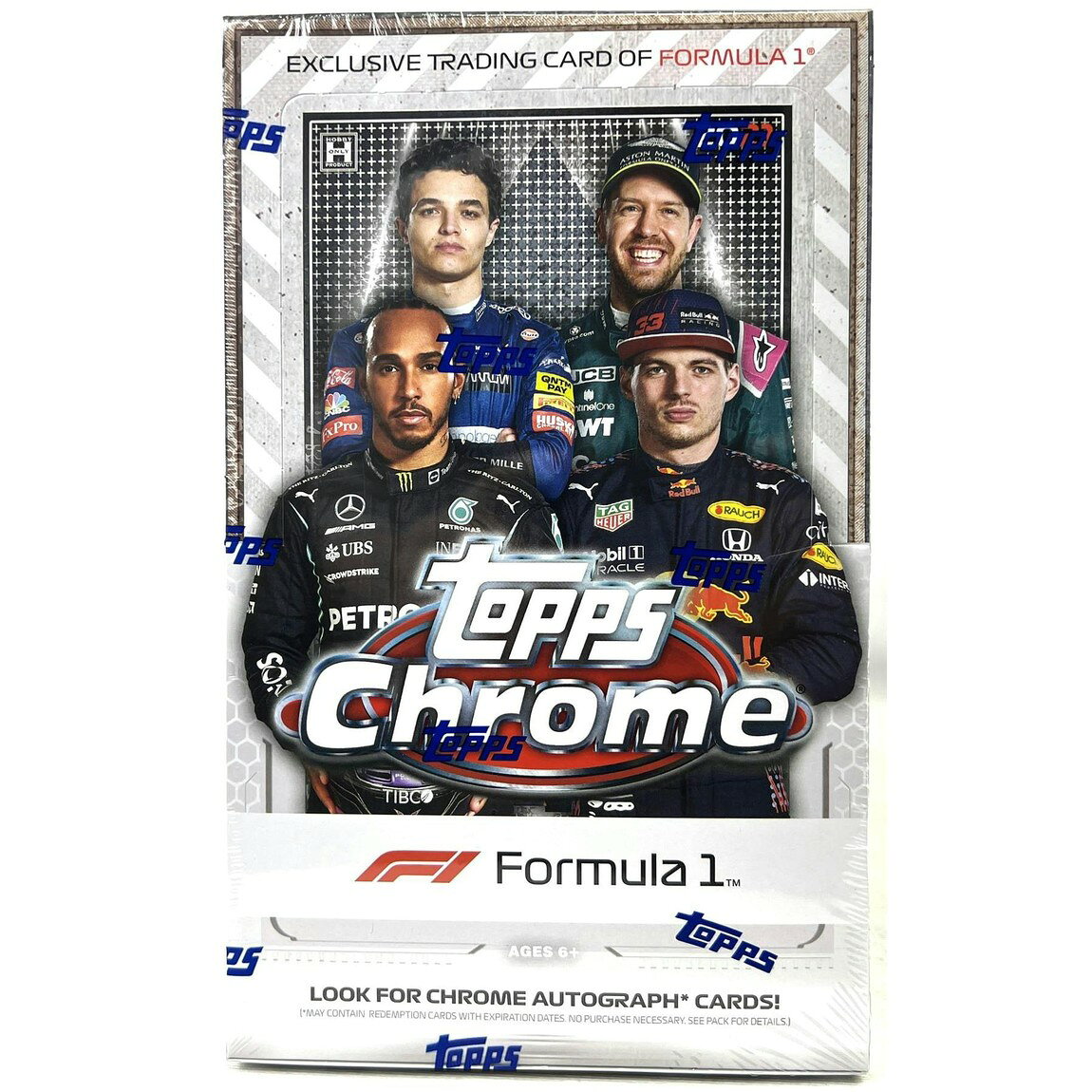 PRODUCT DETAILS 2021 Topps Chrome Formula 1 Racing Hobby Box【商品仕様】1ボックス：18パック1パック：4枚総枚数：72枚【ボックス封入内容（メーカー公表の平均）】・Checker...