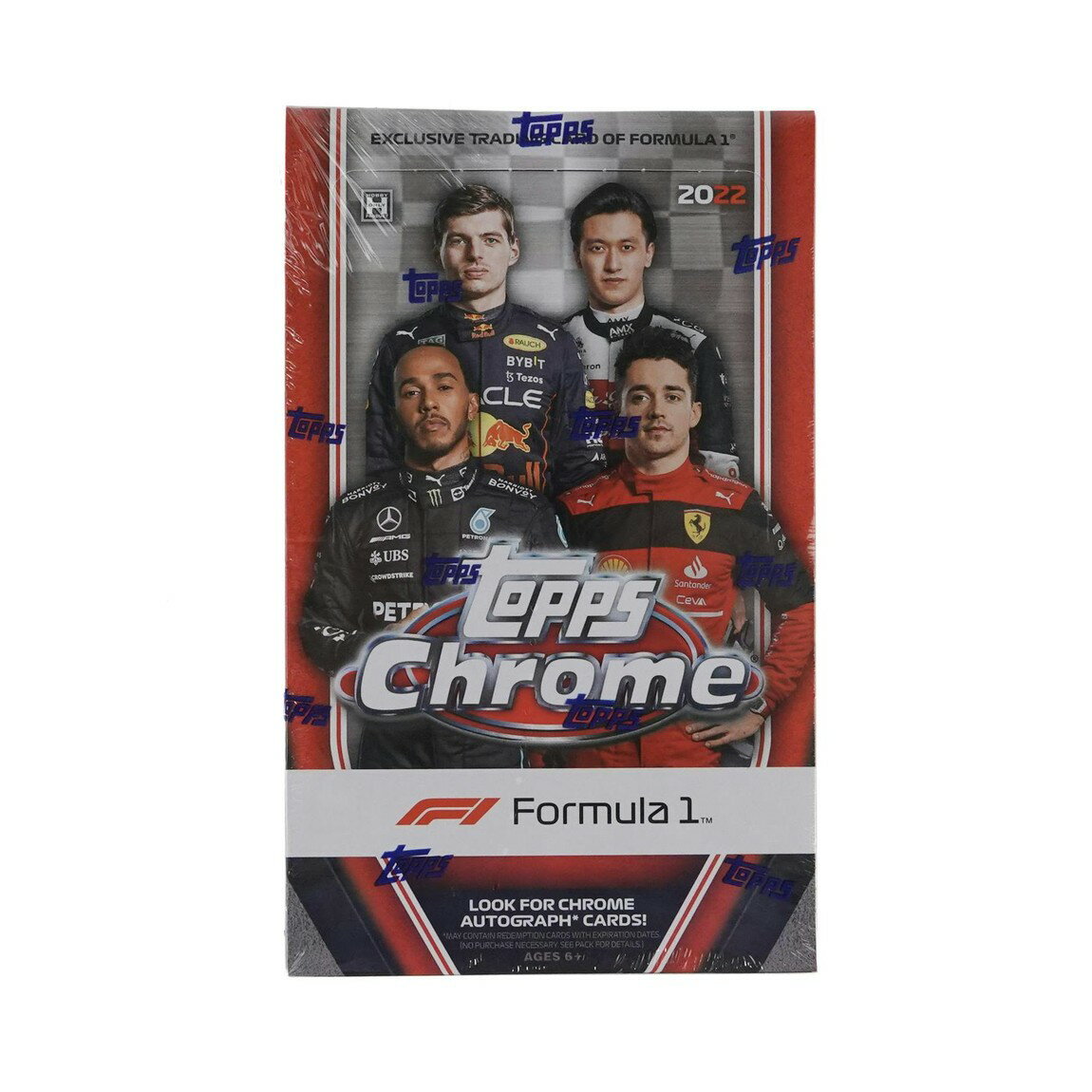 PRODUCT DETAILS F1 2022 Topps Chrome Formula 1 Hobby Box【商品仕様】1ボックス：18パック入り1パック：4枚入り総枚数：72枚【ボックス封入内容（メーカー公表の平均）】・Base Ca...