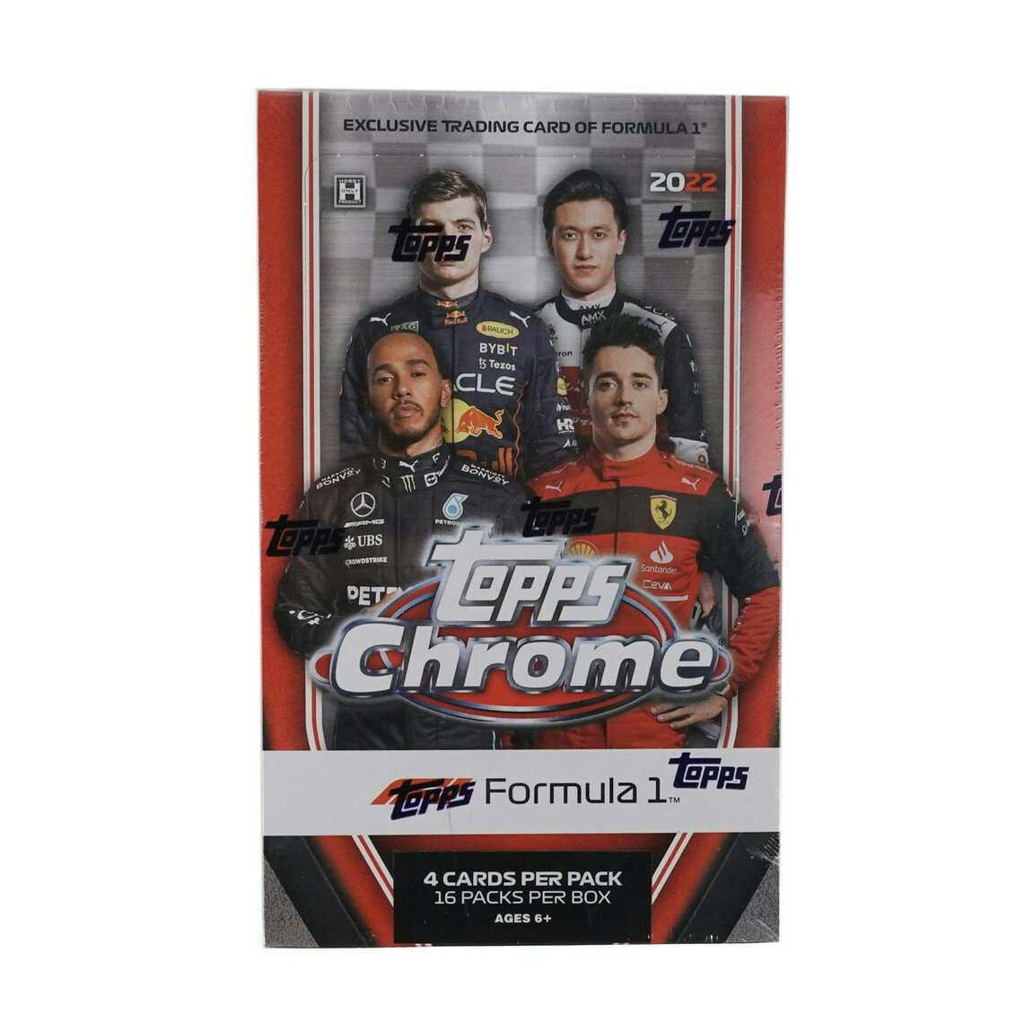 PRODUCT DETAILS 2022 Topps Chrome Formula 1 Hobby Lite Box【商品仕様】1箱：16パック入り1パック：4枚入り総枚数：64枚【ボックス封入内容（メーカー公表の平均）】・限定ブラック＆ホ...
