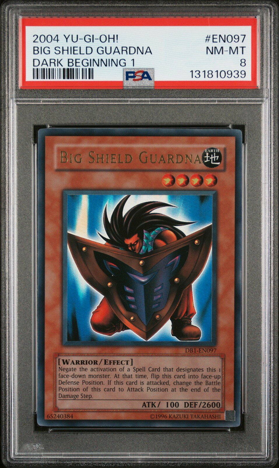 PRODUCT DETAILS 【商品情報】・鑑定機関: PSA・グレード: 8・カード名（キャラクター）: BIG SHIELD GUARDNA (ビッグ・シールド・ガードナー)・年式・シリーズ（セット名）: 2004 DARK BEGI...