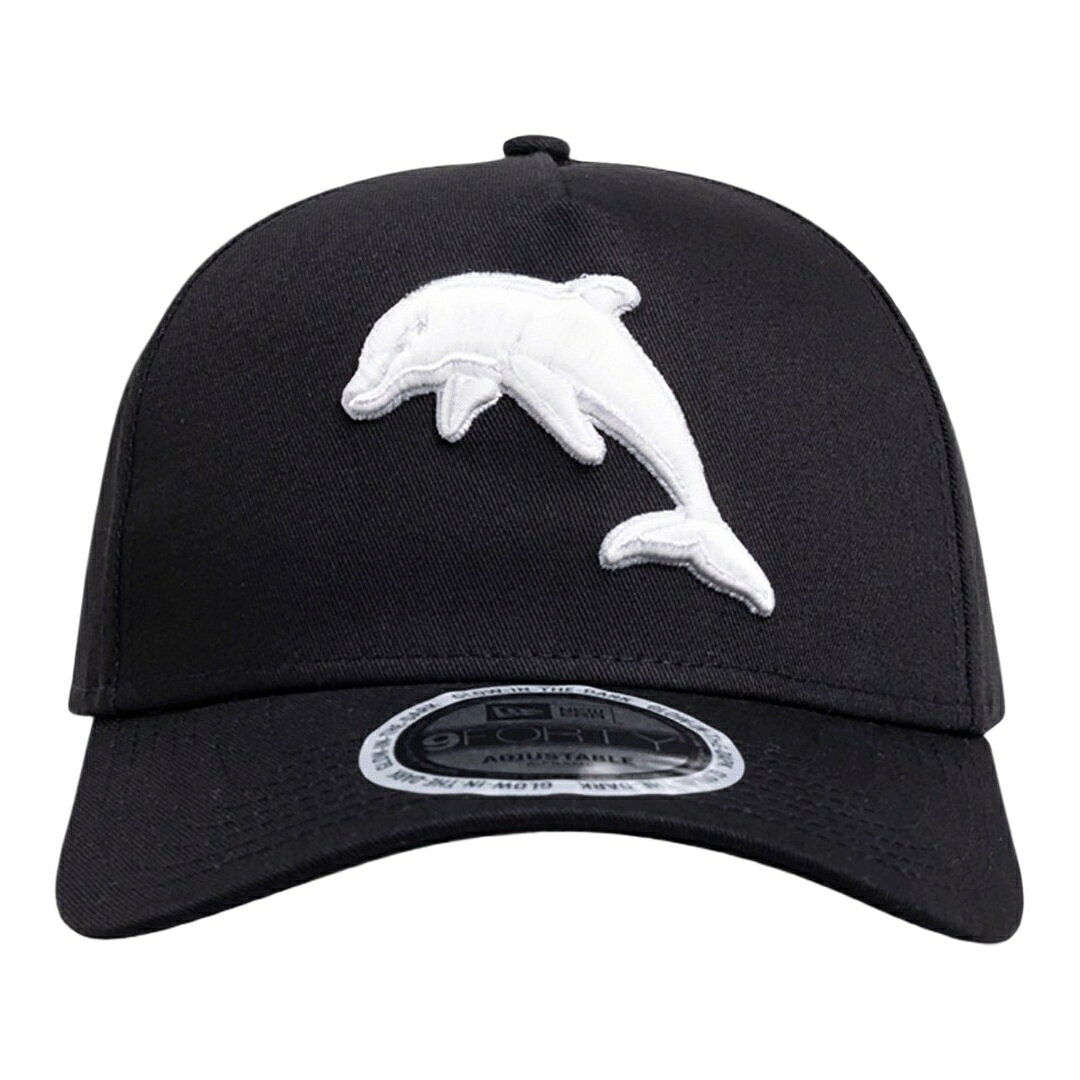 PRODUCT DETAILS New Era NRL ドルフィンズ 9FORTY A-Frame キャップ スナップバック ブラック 暗闇で光る 蓄光 帽子【商品仕様】・ ブランド：New Era・ チーム：ドルフィンズ (NRL)・ モ...