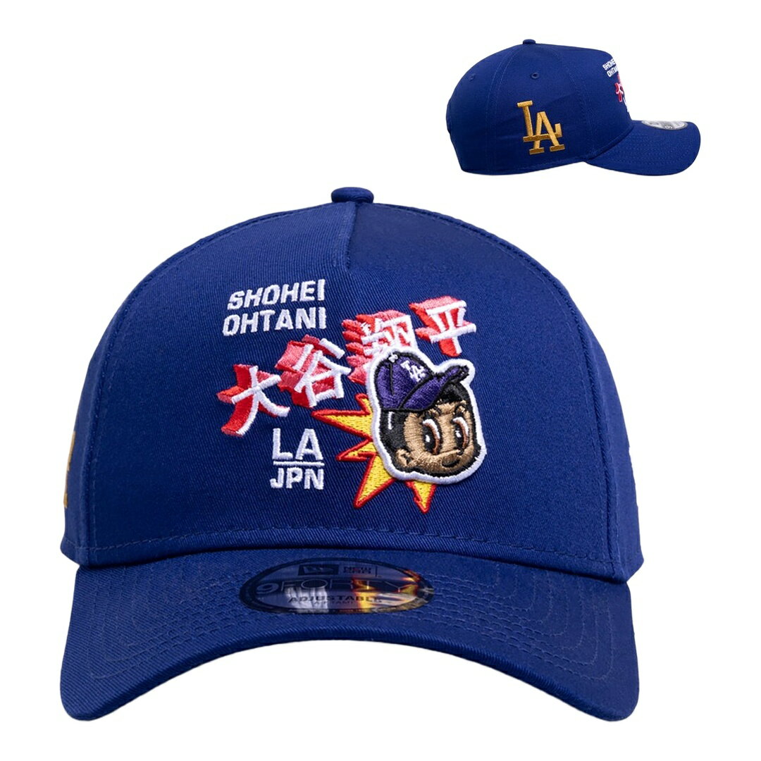 PRODUCT DETAILS New Era ロサンゼルス ドジャース 大谷翔平 9FORTY A-Frame スナップバック キャップ ダークロイヤル MLB 帽子【商品仕様】・ ブランド：New Era・ カラー：ダークロイヤル・ 種...