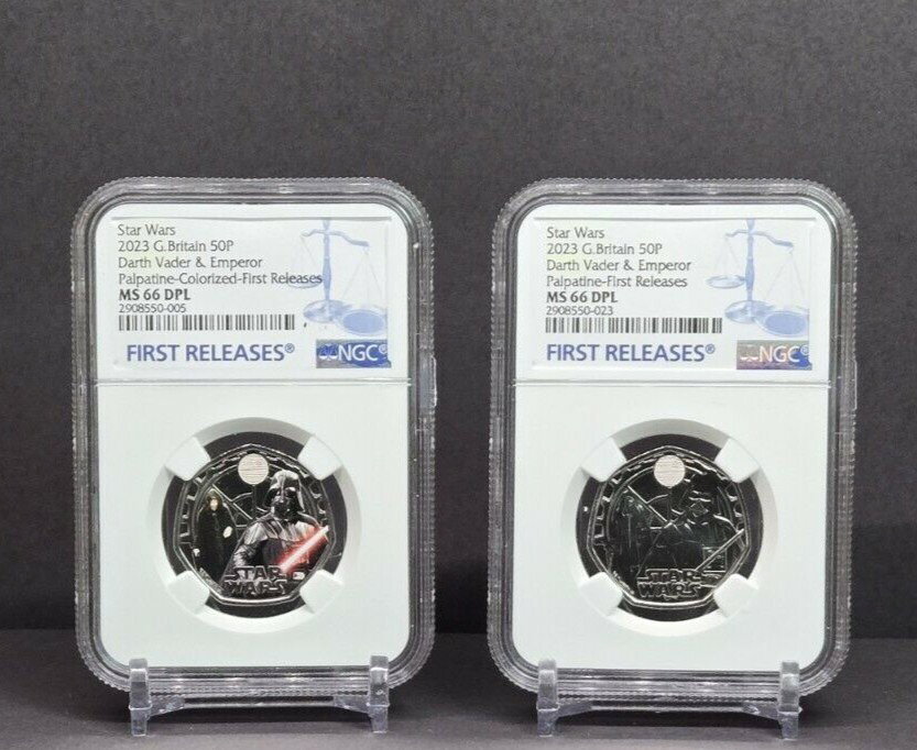 PRODUCT DETAILS 【商品情報】・鑑定機関: NGC・グレード: MS66 DPL FR (Deep Proof Like First Releases)・発行年・発行国: 2023年 イギリス・額面: 50ペンス・テーマ・シリ...