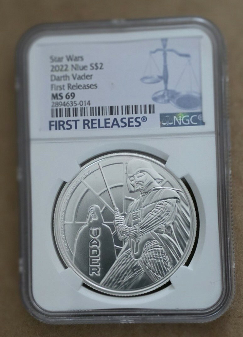 PRODUCT DETAILS 【商品情報】・鑑定機関: NGC・グレード: MS69 FR・発行年・発行国: 2022年・ニウエ・額面: 2ドル・テーマ・シリーズ: スター・ウォーズ ダース・ベイダー・素材・重量: 銀・1オンス【コンディ...