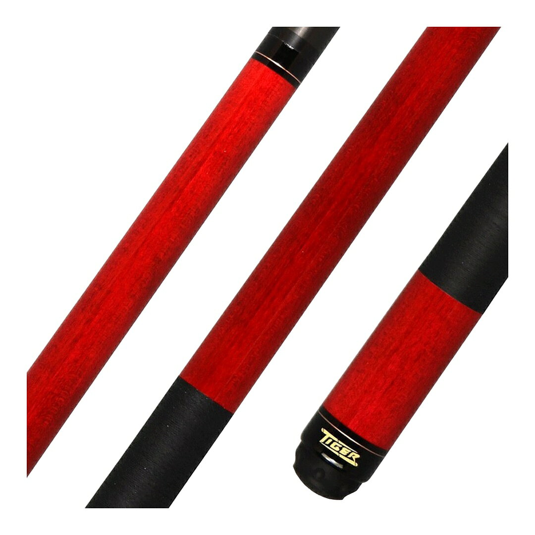 PRODUCT DETAILS Tiger E Series ビリヤードキュー プレーキュー レッド アイリッシュリネンラップ Tiger Pin Fortis LD カーボンシャフト【商品仕様】・ 種別：プレーキュー・ シャフト：Fort...