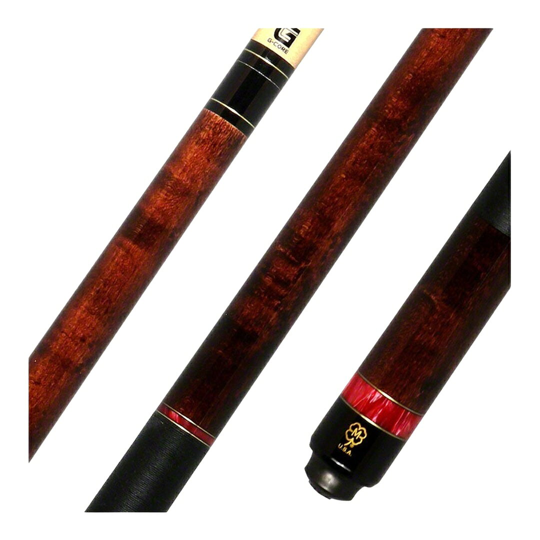 PRODUCT DETAILS McDermott G Series Birdseye Maple Dark English Stain プレーキュー G-Coreシャフト ウッドレス【商品仕様】・ 種別：プレーキュー・ シャフト：G-Co...