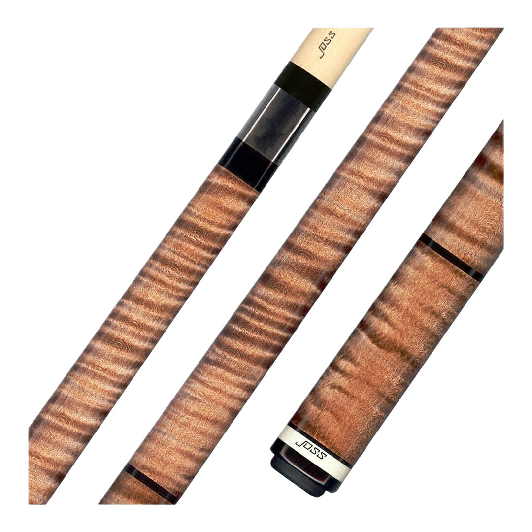 PRODUCT DETAILS Joss Nutmeg Stained プレーキュー ビリヤードキュー カーリーメープル ウッドハンドル 5/16x14ジョイント【商品仕様】・ 種別：プレーキュー・ シャフト：ソリッドメープル・ シャフト径...