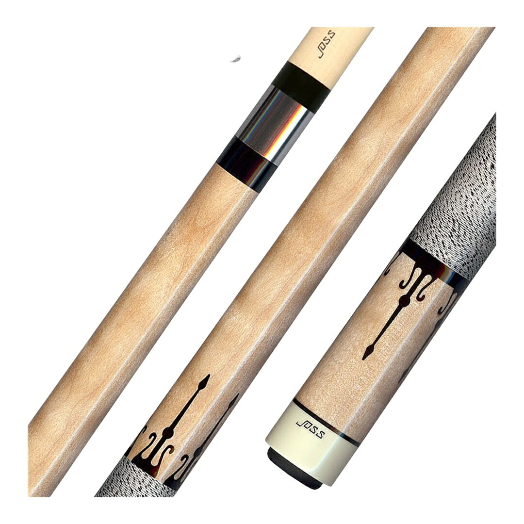 PRODUCT DETAILS Joss Figured Maple with Black Inlays プレーキュー メープル ブラックインレイ アイリッシュリネン 5/16-14パイロッテッドジョイント ビリヤードキュー【商品仕様】・ ...