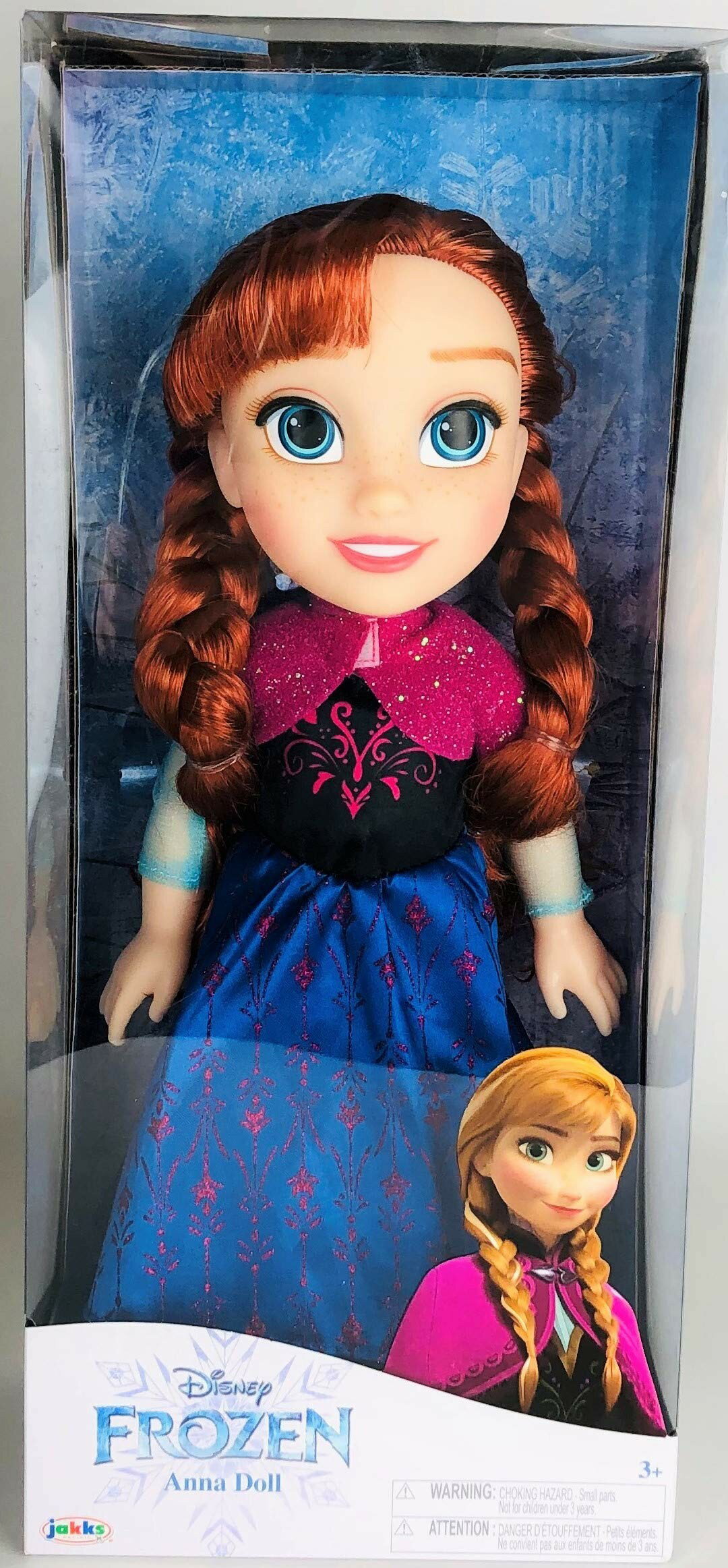 PRODUCT DETAILS ディズニー アナと雪の女王 アナ 人形 ドール 2019年デザイン ブラックドレス おもちゃ【商品仕様】・ アイテム種別：人形（ドール）・ キャラクター：アナ（アナと雪の女王）・ サイズ：高さ 約35cm・ ...
