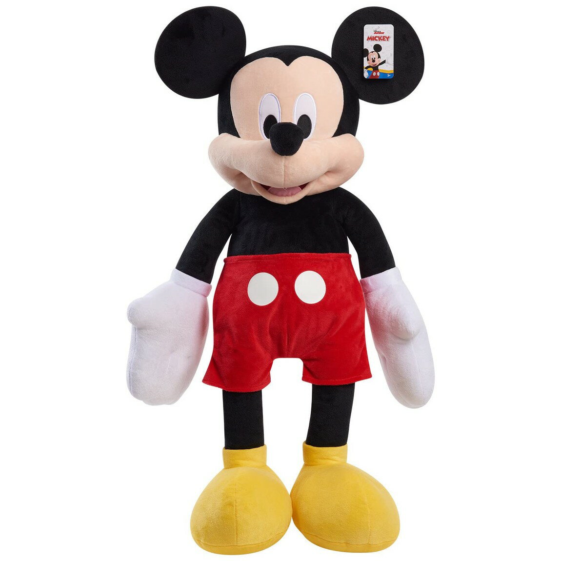 PRODUCT DETAILS ディズニー ミッキーマウス ぬいぐるみ 全高約102cm おもちゃ キッズ【商品仕様】・ アイテム種別：ぬいぐるみ・ 対象年齢：2歳以上・ サイズ：全高 約101.6cm・ 素材：布製・ 付属品：本体【特徴】...