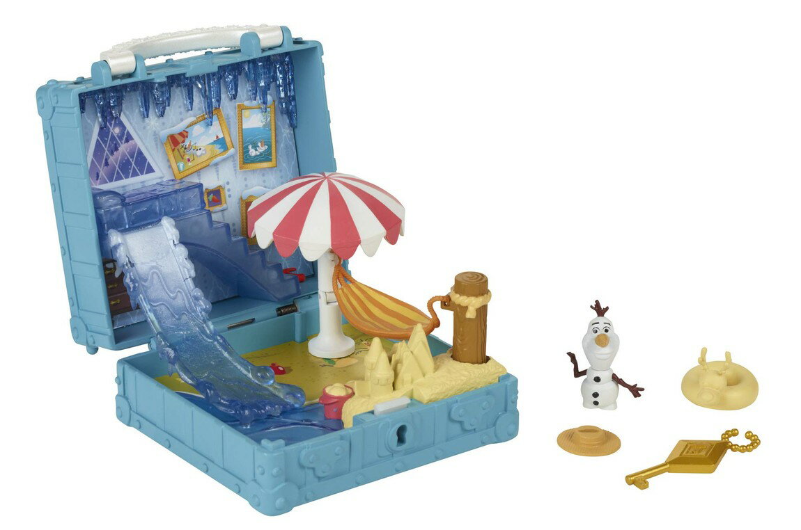 PRODUCT DETAILS ディズニー アナと雪の女王 オラフ プレイセット ポップアドベンチャー 持ち手付き 人形 アクセサリー おもちゃ【商品仕様】・ アイテム種別：プレイセット・ 対象年齢：3歳以上・ 付属品：オラフの人形、アクセ...