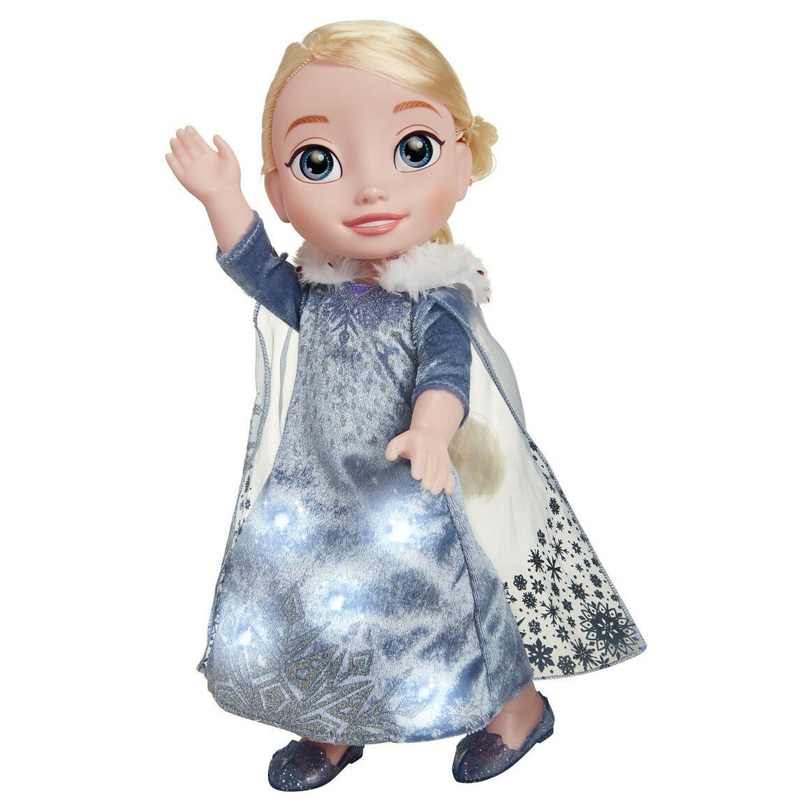 PRODUCT DETAILS ディズニー アナと雪の女王 エルサ 人形 ドール 歌う 光る 家族の思い出 オラフのフローズン・アドベンチャー【商品仕様】・ アイテム種別：人形・ドール・ 対象年齢：3歳以上・ サイズ：高さ約35.5cm・ ...