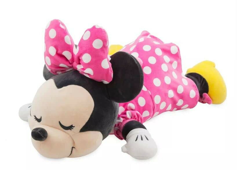 PRODUCT DETAILS ディズニー ミニーマウス ぬいぐるみ クッション ピンク Cuddleez 特大 もちもち【商品仕様】・ アイテム種別：ぬいぐるみ、クッション・ キャラクター：ミニーマウス（ピンク）・ サイズ：全長約58cm...