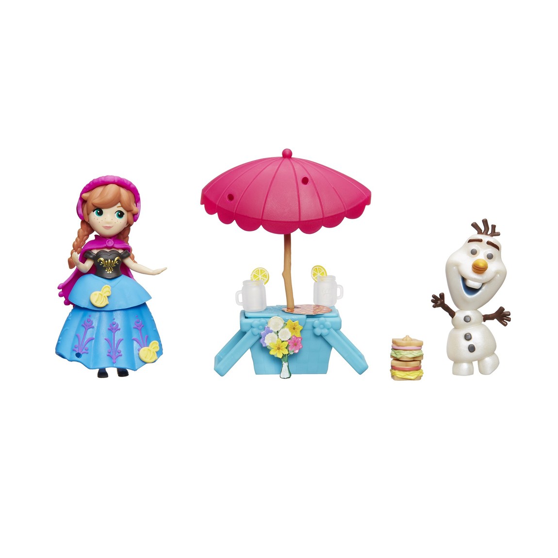 PRODUCT DETAILS ディズニー アナと雪の女王 アナ ピクニックセット おままごと 人形 プレイセット【商品仕様】・ アイテム種別：ドール・プレイセット・ 作品名：アナと雪の女王・ キャラクター名：アナ・ セット内容：ドール本体...