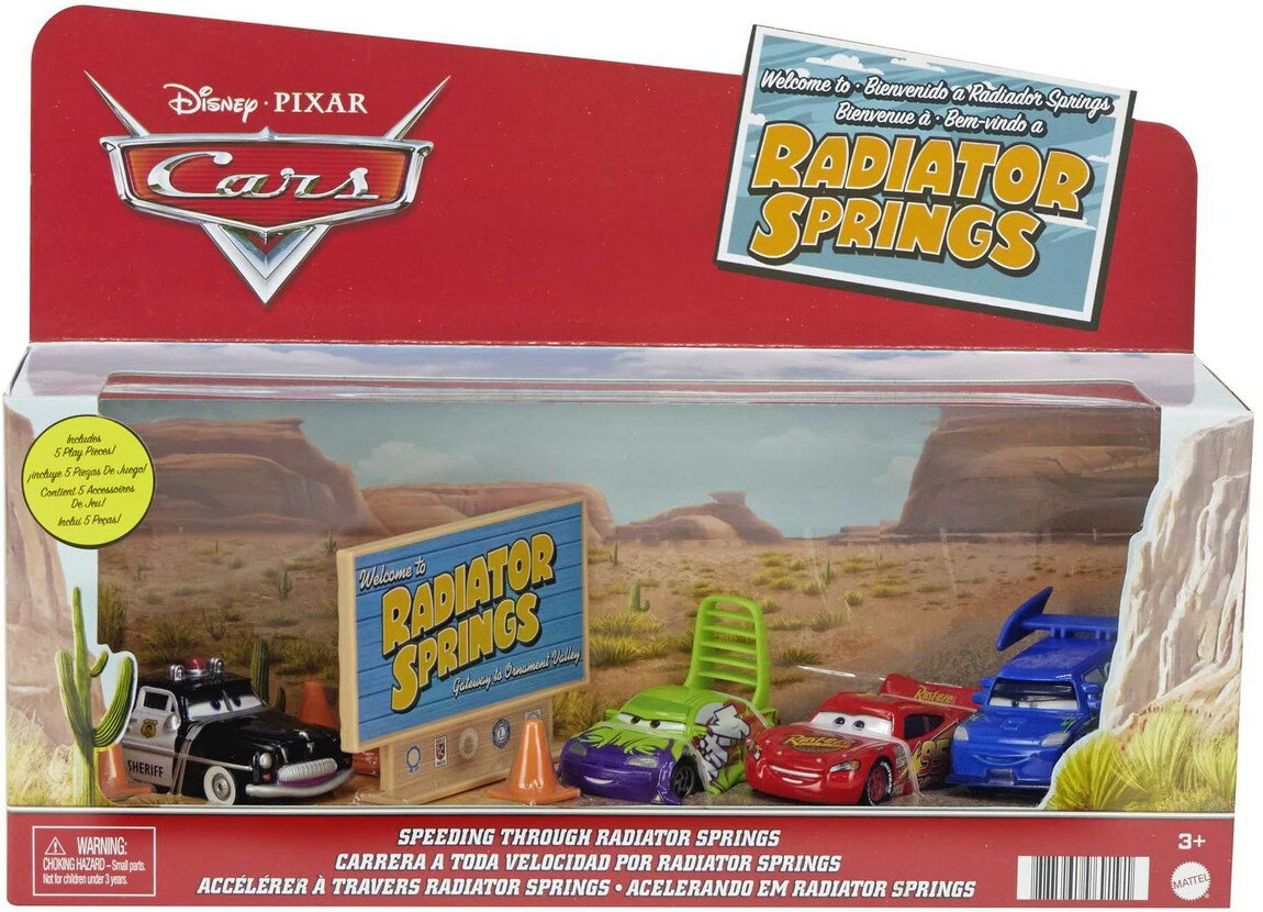 PRODUCT DETAILS ディズニー ピクサー カーズ ラジエータースプリングス ダイキャスト製ミニカー 4台セット 車 おもちゃ フィギュア【商品仕様】・ アイテム種別：ダイキャスト製ミニカー 4台セット・ 作品名：カーズ (Car...