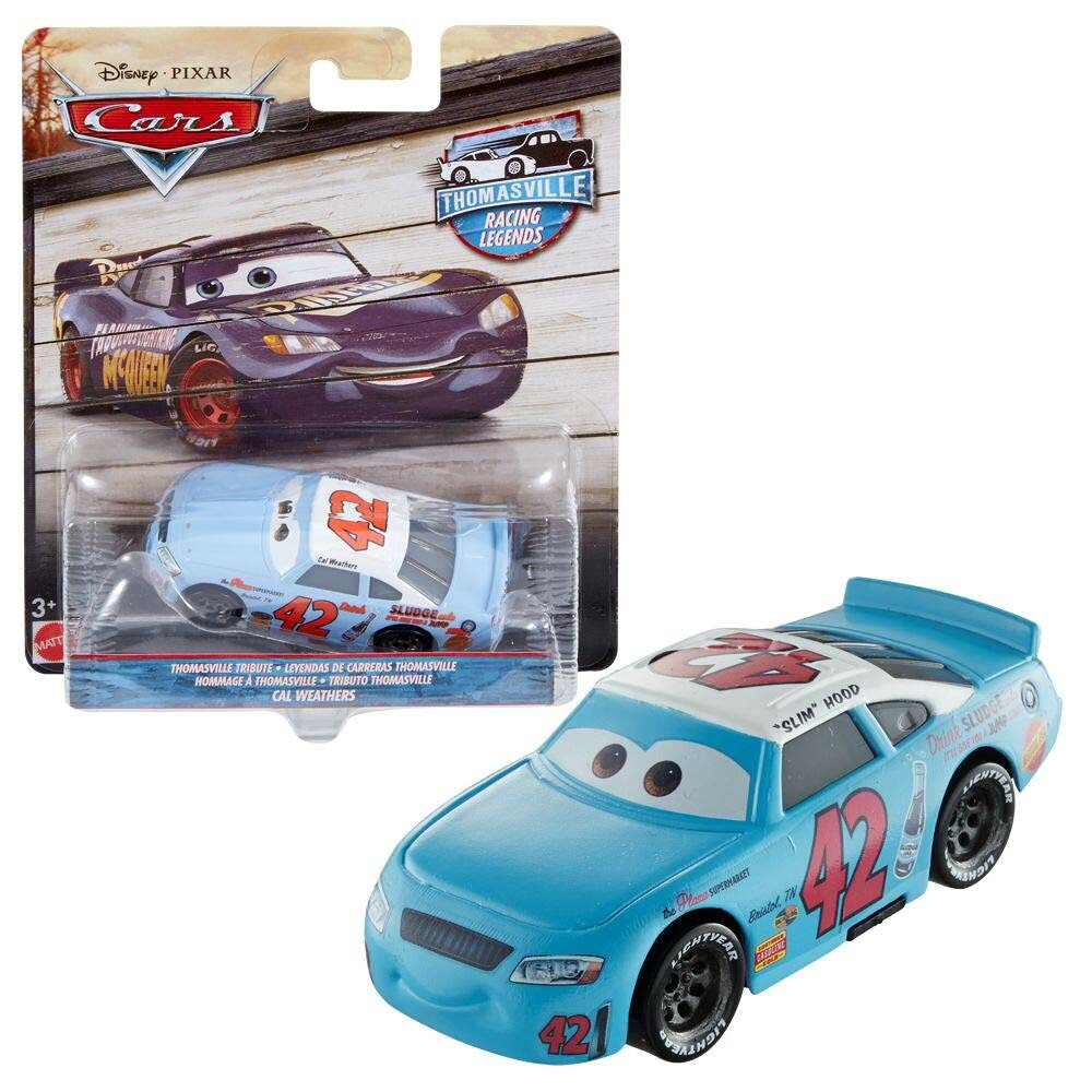 PRODUCT DETAILS ディズニー ピクサー カーズ キャル・ウェザーズ トーマスビル・レーシング・レジェンズ ミニカー フィギュア【商品仕様】・ アイテム種別：ミニカー / フィギュア・ 作品名：カーズ・ キャラクター：キャル・ウ...