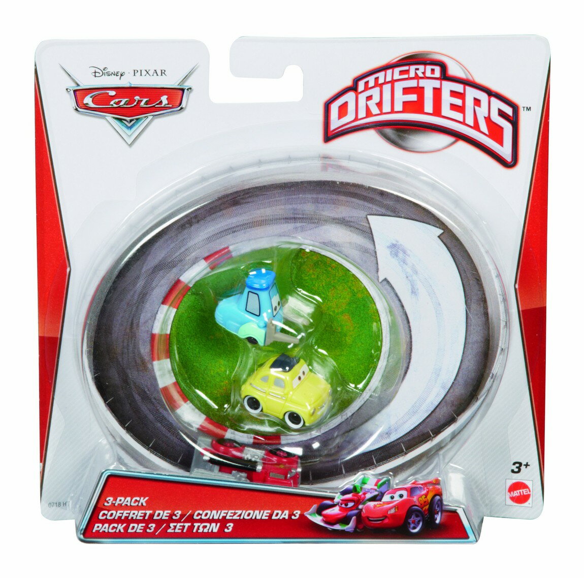 PRODUCT DETAILS ディズニー カーズ マイクロドリフターズ ミニカー フィギュア 3体セット レッド グイド ルイージ おもちゃ【商品仕様】・ アイテム種別：ミニカー・フィギュアセット・ セット内容：レッド、グイド、ルイージ（...