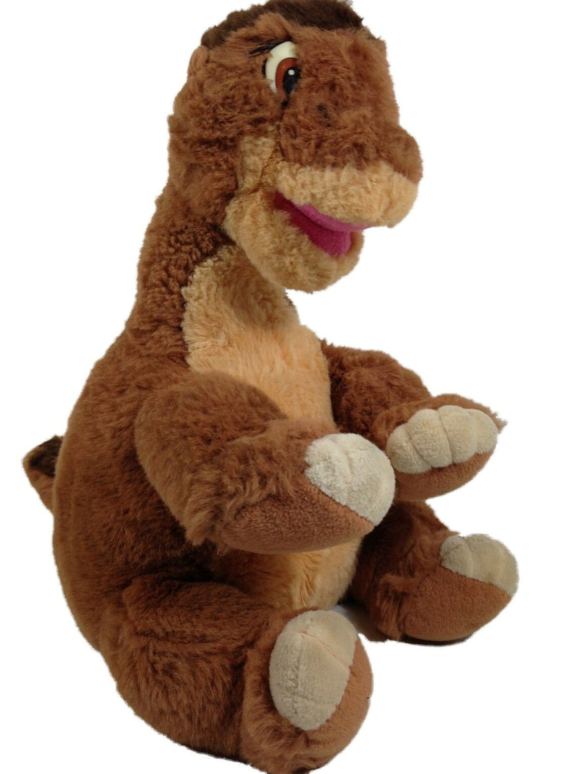 PRODUCT DETAILS GUND リトルフットの大冒険 リトルフット 恐竜 ぬいぐるみ キャラクター 映画 アパトサウルス 茶色【商品仕様】・ アイテム種別：恐竜ぬいぐるみ・ キャラクター名：リトルフット・ 登場作品：リトルフットの...