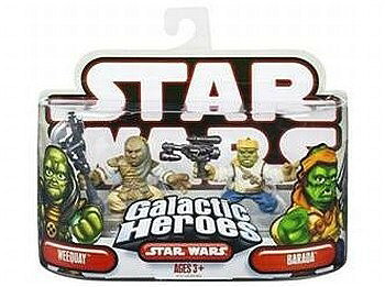 PRODUCT DETAILS スターウォーズ ギャラクティック・ヒーローズ ウィークウェイ ＆ バラダ アクションフィギュア 2体セット【商品仕様】・ シリーズ：ギャラクティック・ヒーローズ・ アイテム種別：アクションフィギュア・ キャラ...