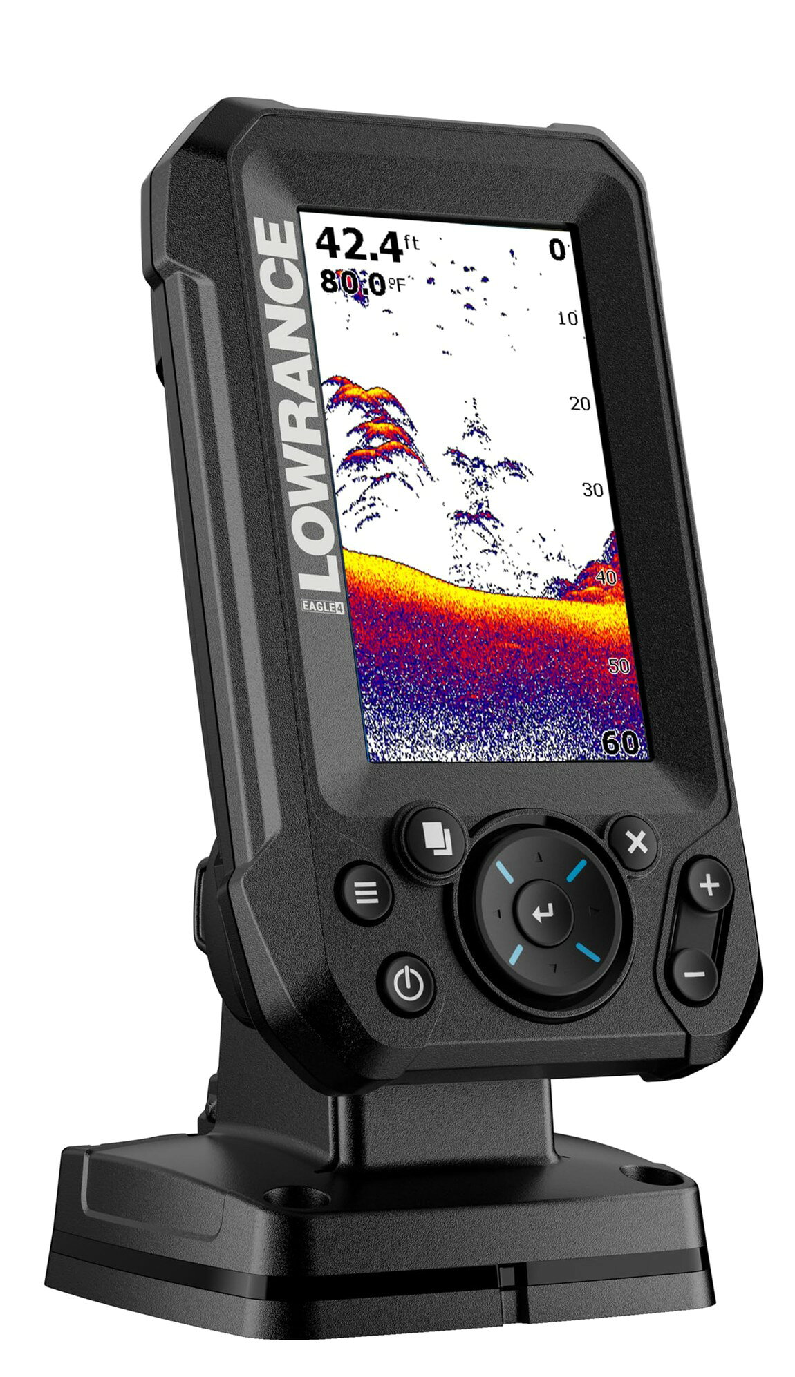 PRODUCT DETAILS ローランス Eagle 4X 魚群探知機 4インチ IPS縦型モニター Bullet振動子付属【商品仕様】・ アイテム種別：魚群探知機・ シリーズ：Eagleシリーズ・ 画面サイズ：4インチ（約10.16cm...