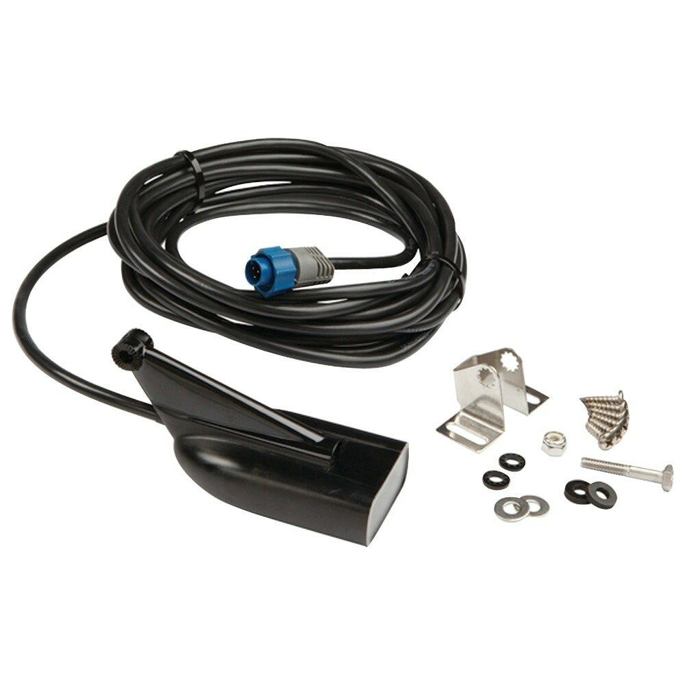 PRODUCT DETAILS ローランス スキマー型 振動子 83/200kHz トランスデューサー 水温センサー内蔵 青コネクタ用【商品仕様】・ アイテム種別：振動子（トランスデューサー）・ 取付方法：トランサム固定・ 対応周波数：83...