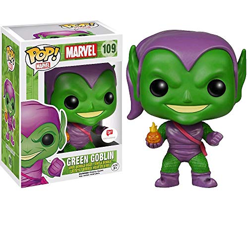 商品説明 主な機能・マーベルユニバース「グリーン・ゴブリン」のFunko POP!ビニールフィギュア・ウォルグリーン限定版・コレクターアイテムスペック・商品番号：#109 / 07575 - B・素材：ビニール・POP!互換性のあるPETプ...