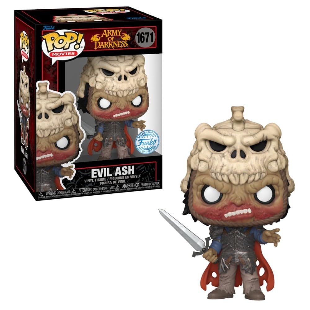 商品説明 主な機能・高さ4インチ（約10.2cm）のEvil Ashフィギュア・Special EditionまたはHT Scare Fairステッカー付き・ウィンドウディスプレイボックス入りスペック・高さ：4インチ（約10.2cm）ご注意...