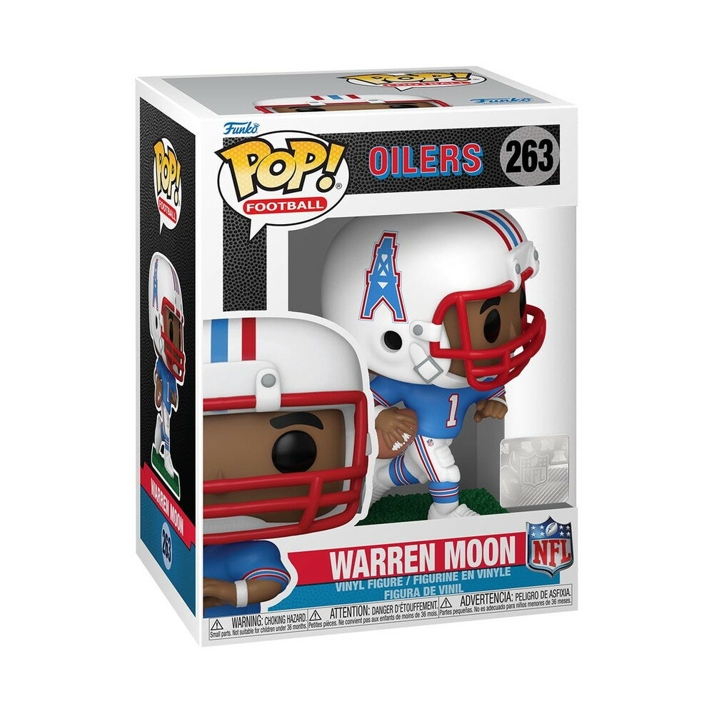 商品説明 主な機能・ヒューストン・オイラーズのクォーターバック、ウォーレン・ムーン選手のPop!フィギュア・青と白のユニフォーム姿・NFLコレクションに最適スペック・ビニール製フィギュア・高さ約4.2インチ（約10.7cm）ご注意事項・商品...