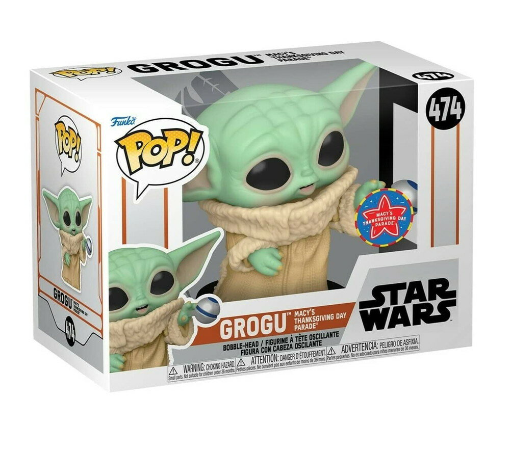 商品説明 主な機能・マーシーズ・サンクスギビングデー・パレードをモチーフにしたグログ（ベビー・ヨーダ）のフィギュア・高さ約10cm（4インチ）のコレクターズアイテム・スター・ウォーズ公式ライセンス商品スペック・Funko Pop!シリーズの...