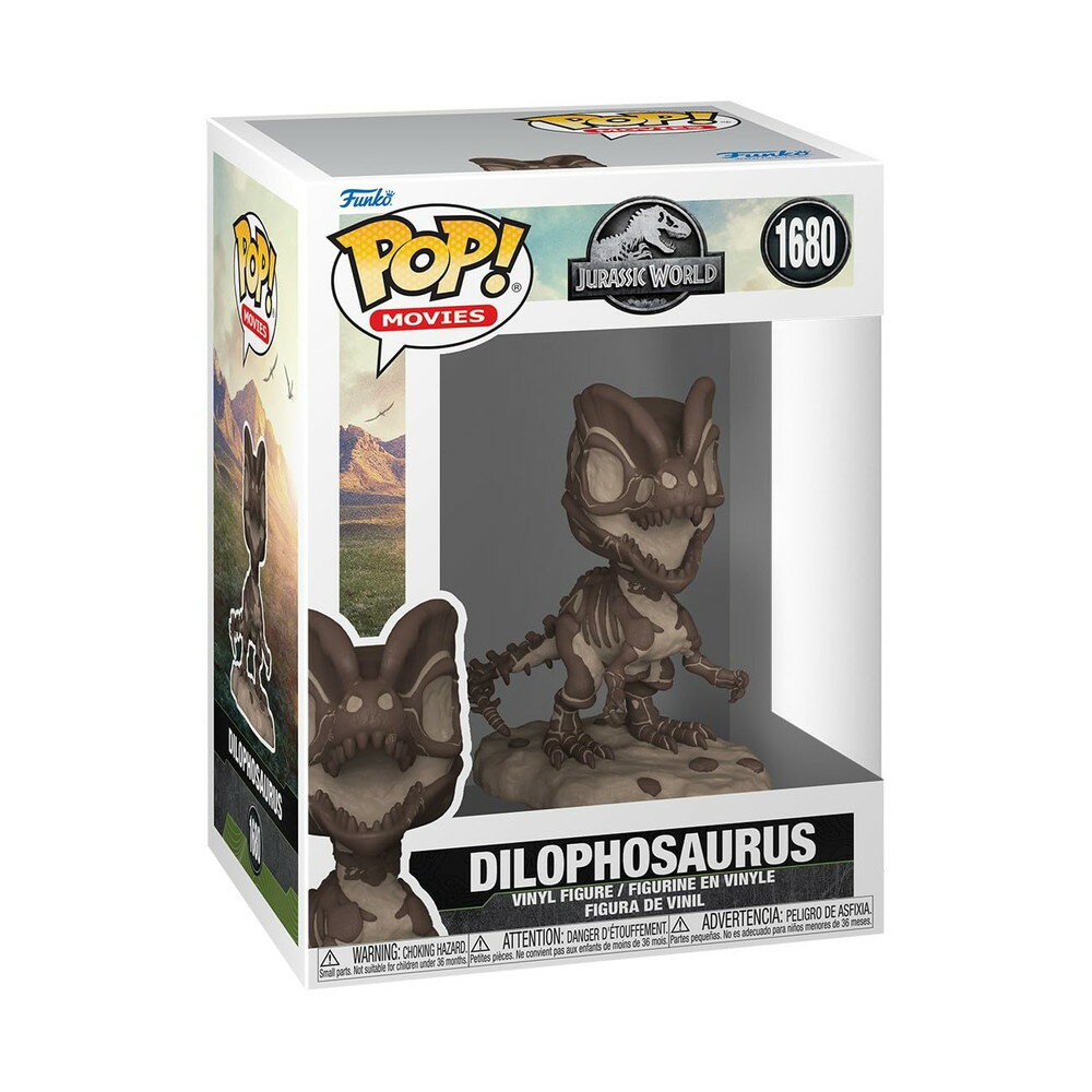 商品説明 主な機能・ジュラシック・パーク?シリーズのPop!ディロフォサウルス フィギュア・コレクションに最適な化石風デザインスペック・高さ約3.45インチ（約8.8cm）のビニール製フィギュアご注意事項・商品の色・デザインが異なる場合があ...