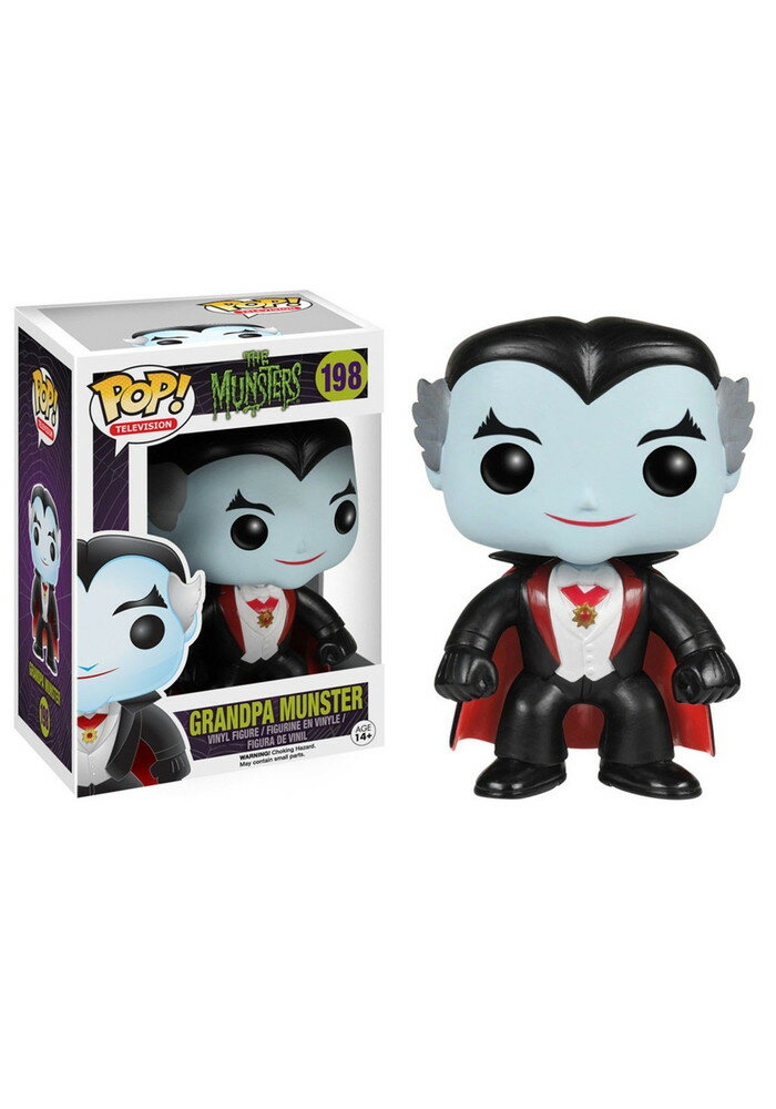 商品説明 主な機能・Funkoの人気シリーズPop! Vinylフィギュア・TVシリーズ「The Munsters」のグランパのキャラクターデザイン・スタイライズされたビニール製コレクティブルスペック・Funko社製正規ライセンス商品・Po...