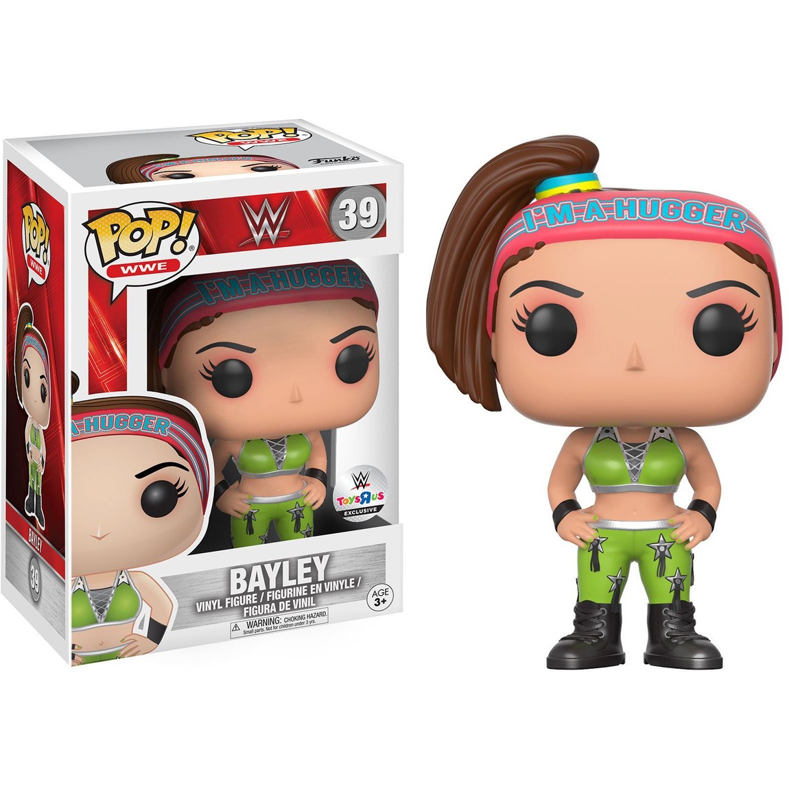 PRODUCT DETAILS ファンコ WWE ベイリー フィギュア ポップ！ トイザらス限定 プロテクターセット【商品仕様】・ アイテム種別：ビニールフィギュア（POP!シリーズ）・ 作品名：WWE・ キャラクター名：ベイリー（Bayl...
