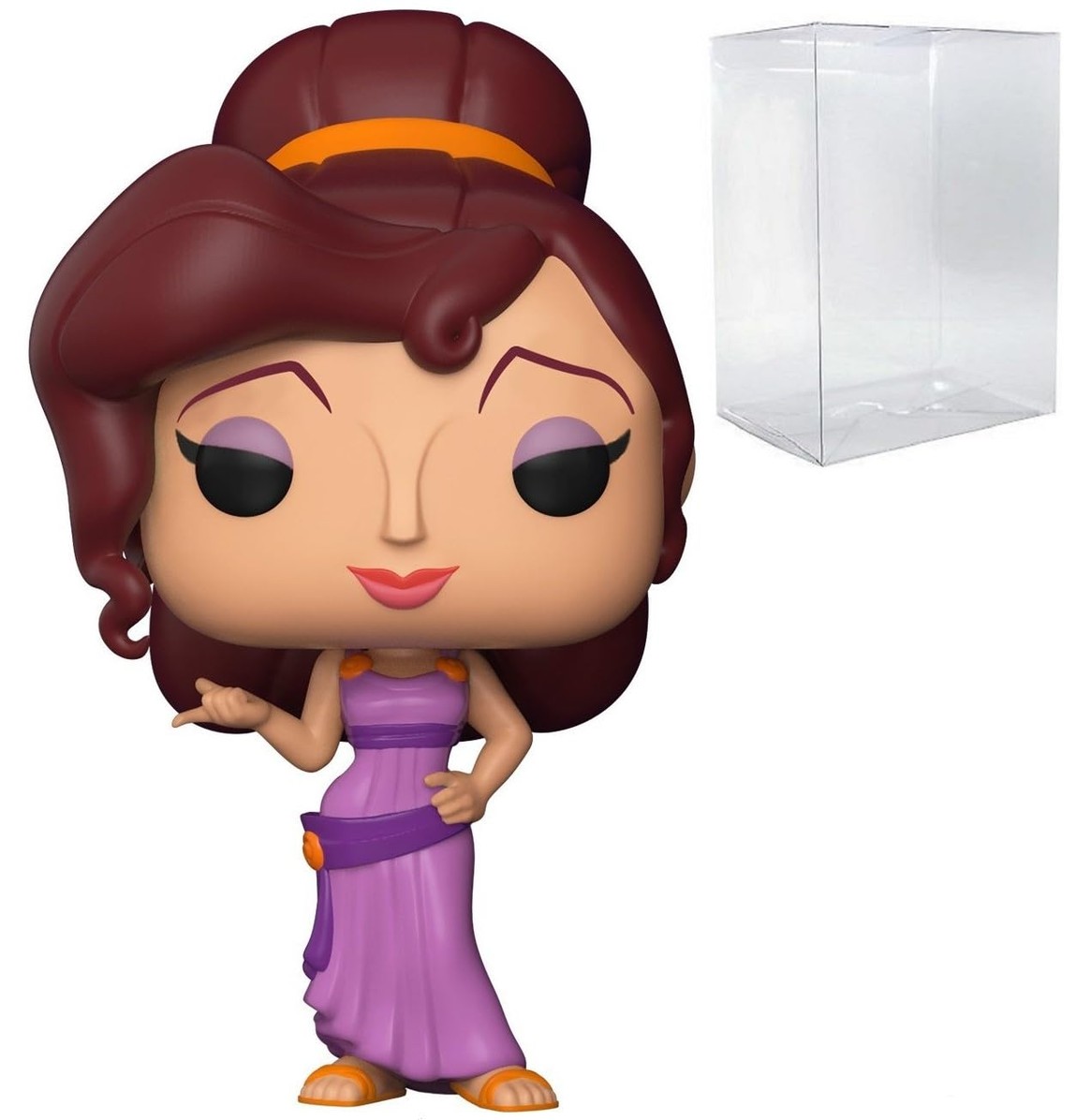 PRODUCT DETAILS ファンコ ディズニー ヘラクレス メグ フィギュア プロテクターケース付【商品仕様】・ アイテム種別：フィギュア・ シリーズ：POP!・ キャラクター：メグ（メガラ）・ サイズ：全高約9.5cm（3.75イン...