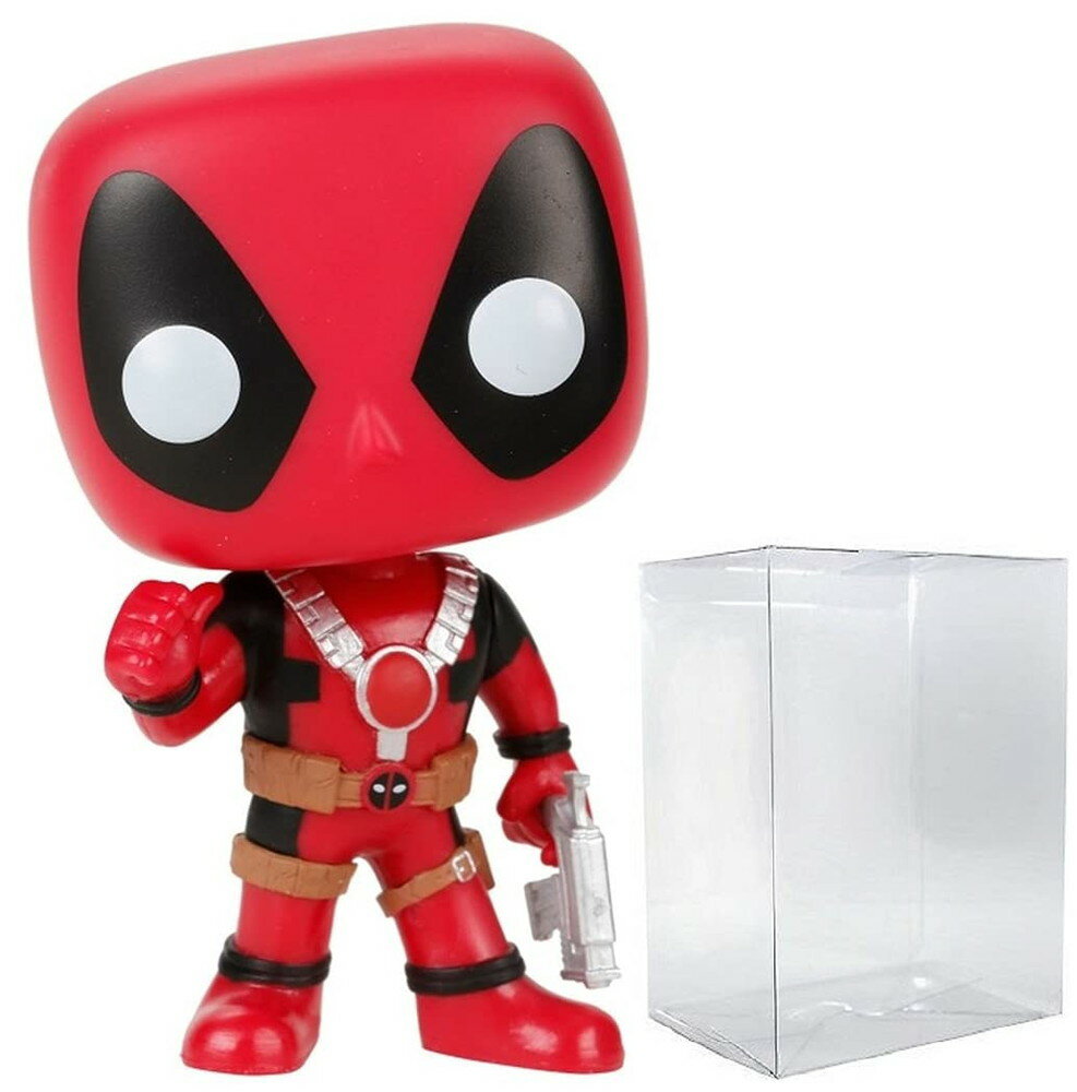 商品説明 主な機能・マーベルのデッドプール（サムズアップポーズ）のスタイライズドPOPビニールフィギュア・コレクターアイテムとして最適・酸性フリーのPETプラスチック製Popプロテクターに入っています・プロテクターには剥がせる保護フィルム付...