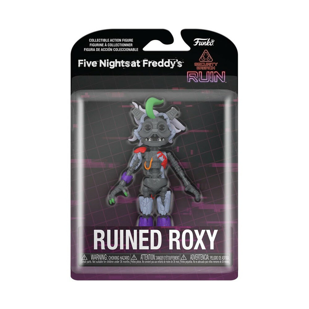 商品説明 主な機能・Five Nights at Freddy's: Security Breach - Ruinより、Action Figure Ruined Roxyのビニールフィギュア・高品質で耐久性のあるプレミアムビニール素材を使用...