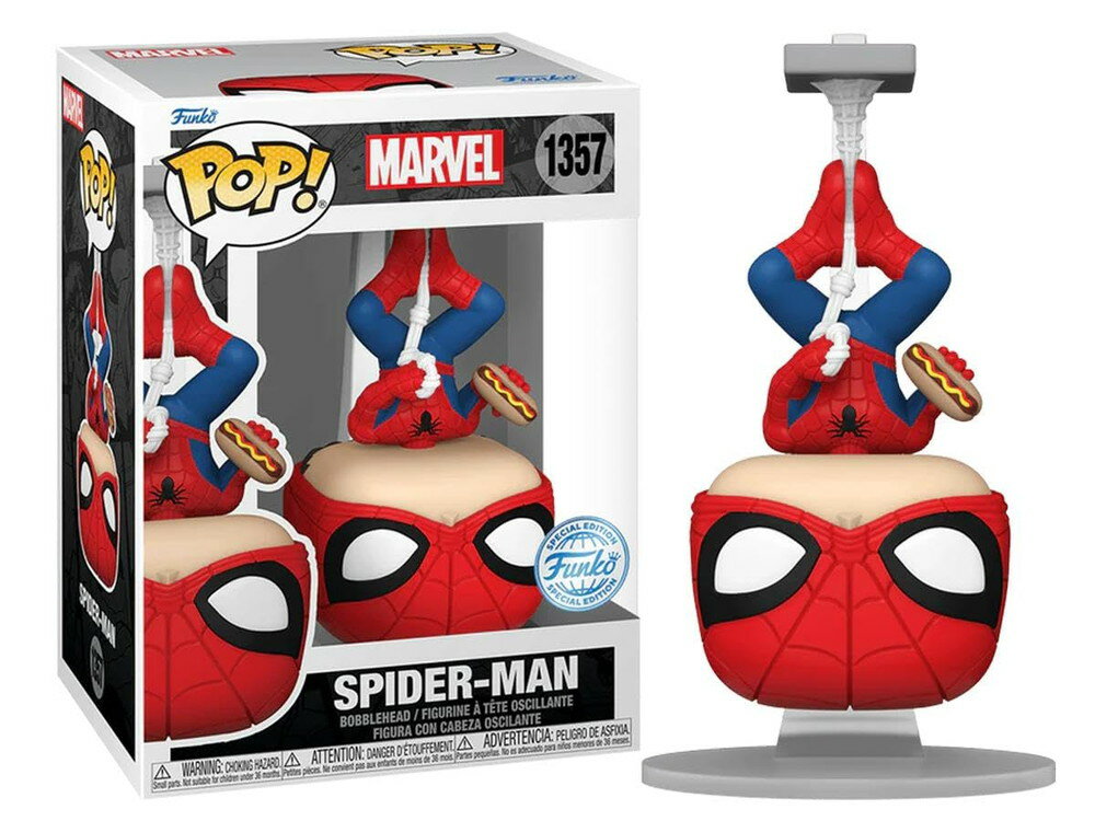 商品説明 主な機能・マーベルのスパイダーマンがホットドッグを食べるポーズのビニールフィギュア・高さ約5.55インチ（約14.1cm）・BoxLunch限定商品スペック・商品番号：77388・カテゴリー：コミックス＆スーパーヒーロー・ライセン...