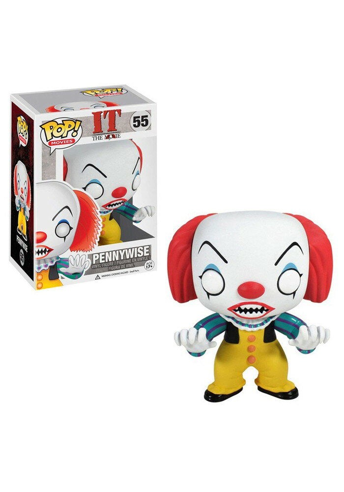 商品説明 主な機能・映画「IT」に登場する恐怖のピエロ、ペニーワイズをPop! Vinylフィギュア化・映画の姿を忠実に再現した不気味な歯、奇妙な眉毛、恐ろしいピエロの衣装スペック・高さ約9.5cm（3 3/4インチ）ご注意事項・商品の色・...