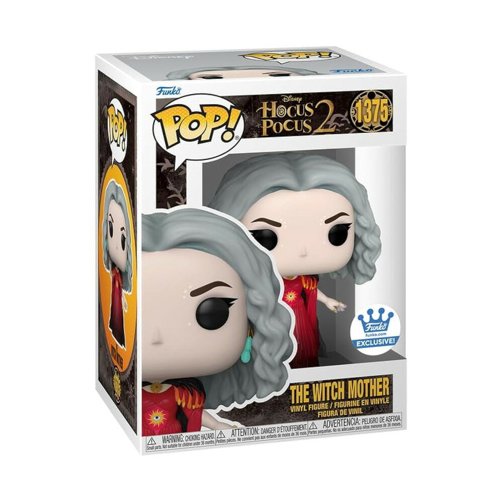 商品説明 主な機能・ディズニー映画「ホーカス・ポーカス2」より、魔女の母親をモチーフにしたFunko Pop!フィギュア・The Witch Mother Shop限定デザイン・コレクターアイテムとして人気のビニール製フィギュアスペック・高...