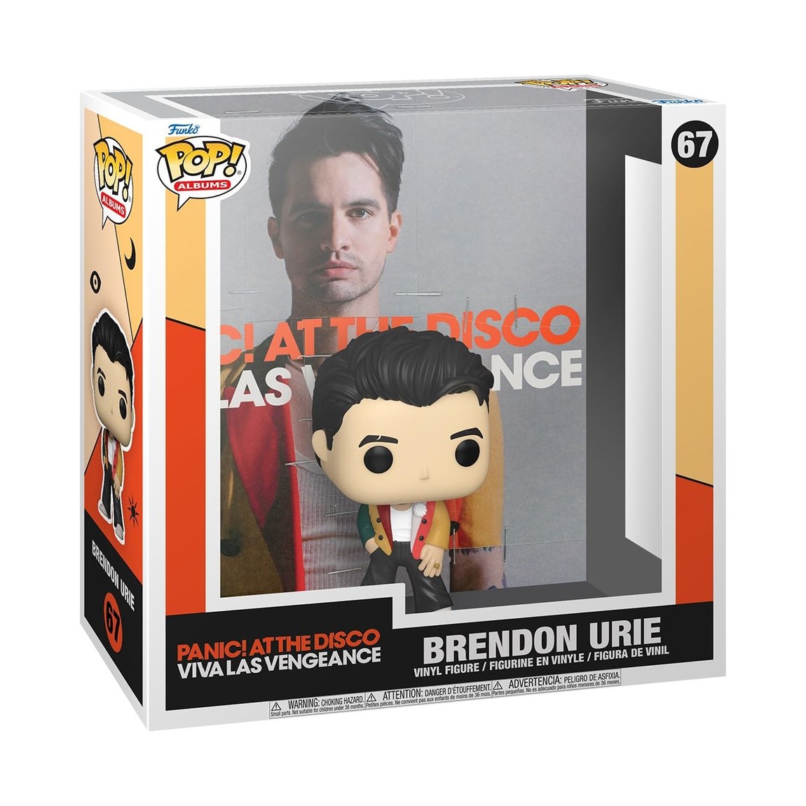 PRODUCT DETAILS Funko Pop! Albums パニック！アット・ザ・ディスコ ヴィヴァ・ラス・ヴェンジャンス ブレンドン・ユーリー フィギュア ポップ アルバム ディスプレイケース付き【商品仕様】・ アイテム種別：フィ...