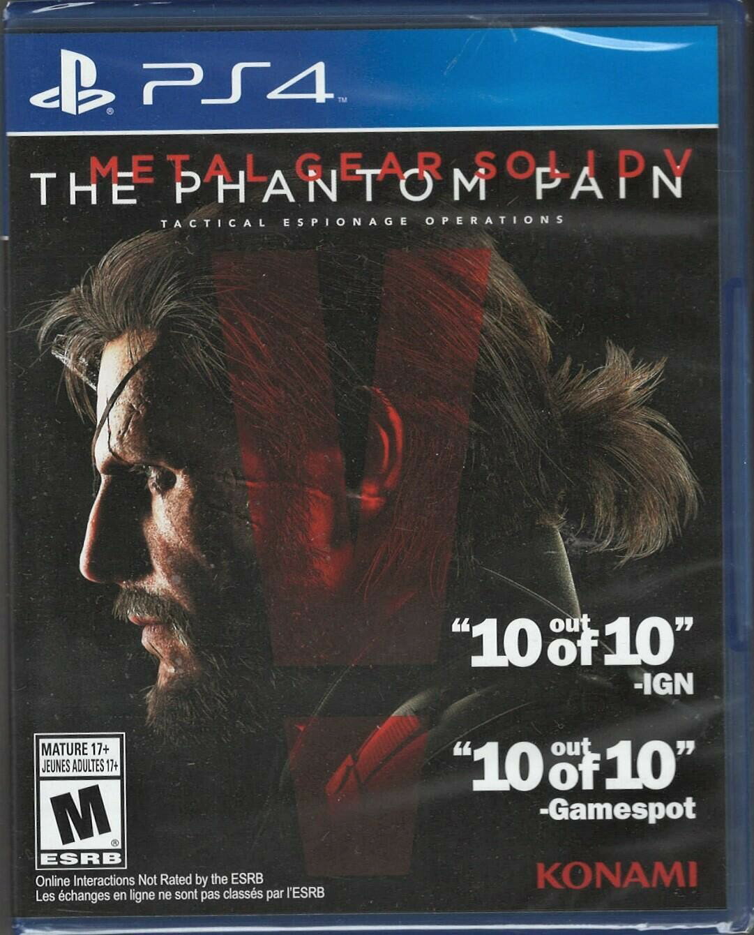 PRODUCT DETAILS 【商品情報】・商品名：Metal Gear Solid V: The Phantom Pain PS4 (Brand New Factory Sealed US Version) P・対応機種：プレイステーシ...