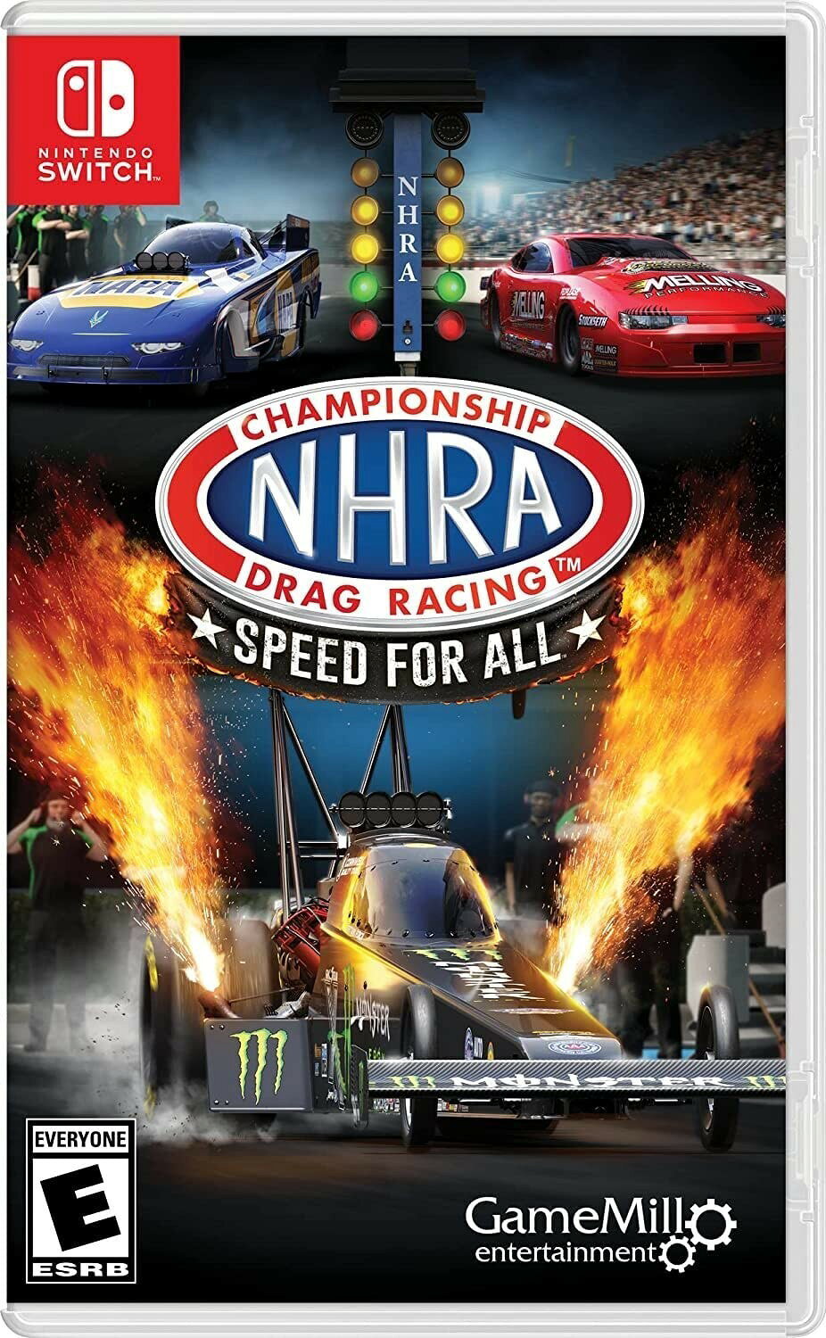 PRODUCT DETAILS 【商品情報】・商品名：NHRA: Speed for All - Nintendo Switch・対応機種：ニンテンドースイッチ（Switch）・仕様：北米版（NTSC-U/C）・言語：英語【コンディション】...