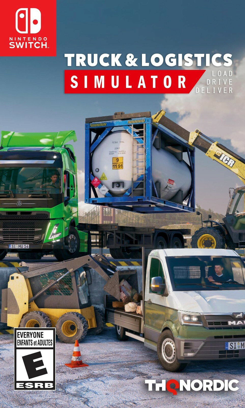 PRODUCT DETAILS 【商品情報】・商品名：Truck & Logistics Simulator - Nintendo Switch・対応機種：ニンテンドースイッチ（Switch）・仕様：北米版（NTSC-U/C）・言語：英語【...