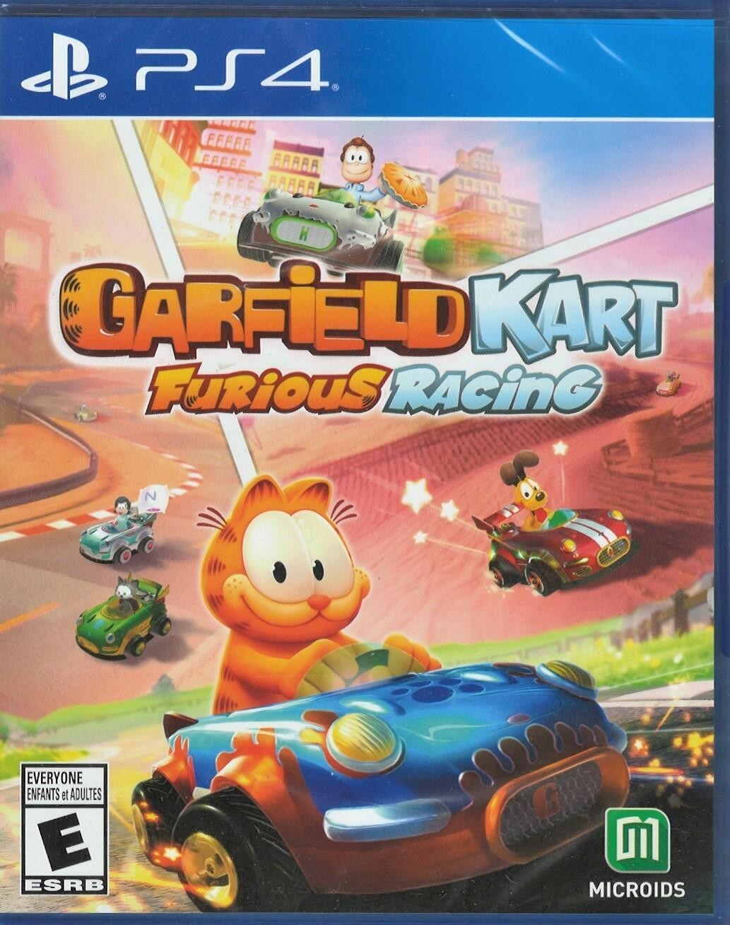 PRODUCT DETAILS 【商品情報】・商品名：Garfield Kart: Furious Racing PS4 (Brand New Factory Sealed US Version) PlayStat・対応機種：プレイステーシ...