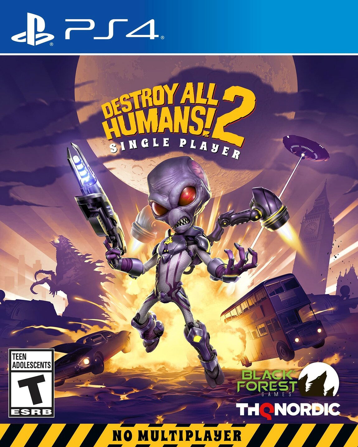 PRODUCT DETAILS 【商品情報】・商品名：Destroy All Humans! 2: Reprobed Single Player - PlayStation 4・対応機種：プレイステーション4（PS4）・仕様：北米版（NTS...